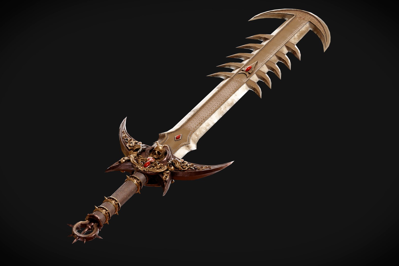 3D Ritual Sword - TurboSquid 1868704