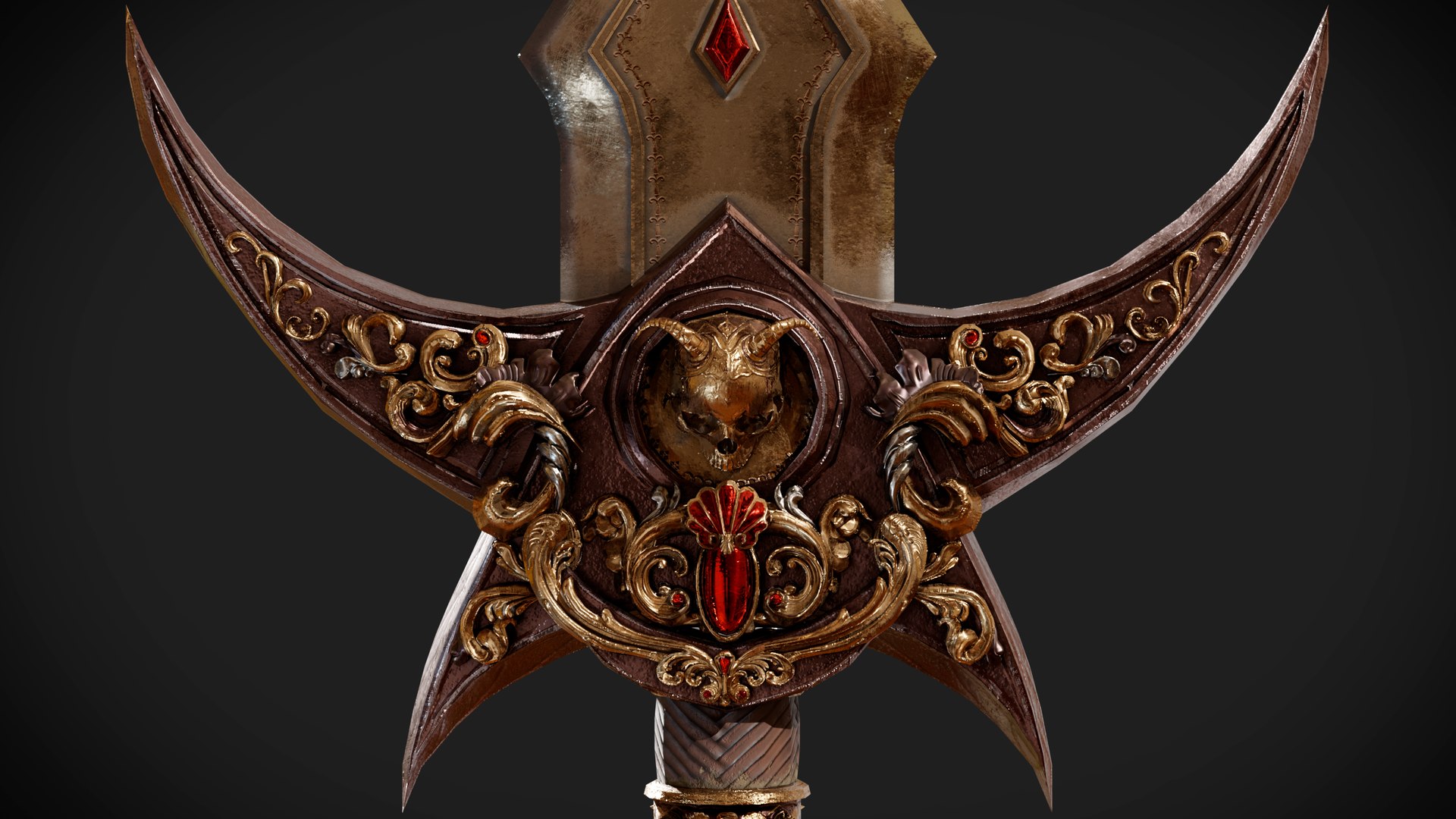 3D Ritual Sword - TurboSquid 1868704