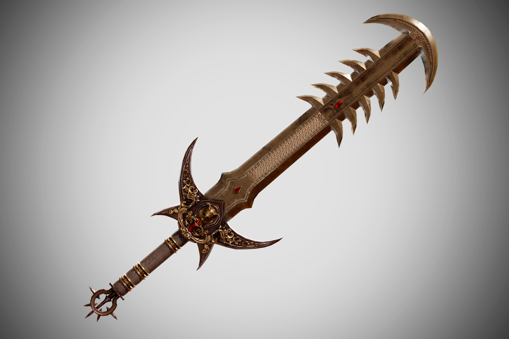 3D Ritual Sword - TurboSquid 1868704