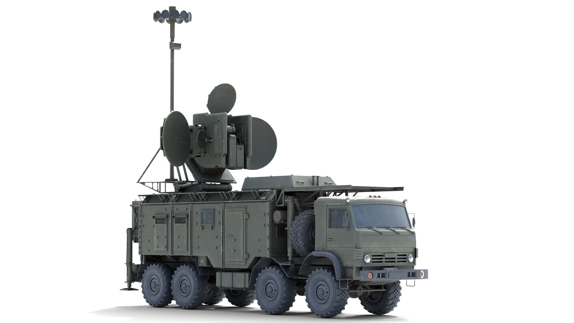3D Krasukha 4 1RL257 Electronic Warfare EW System - TurboSquid 2280577