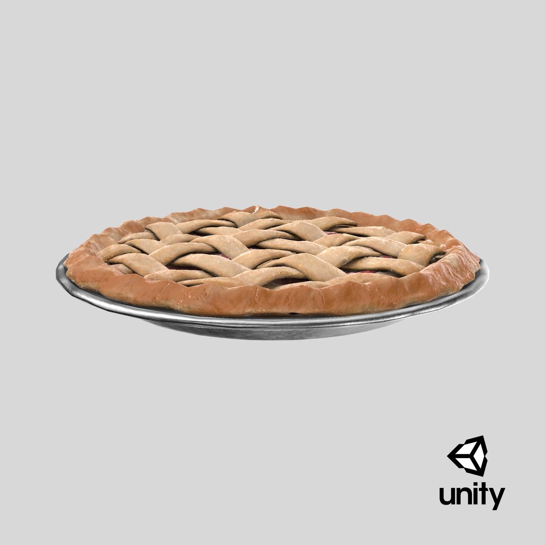 3D Cherry Pie - TurboSquid 2150927