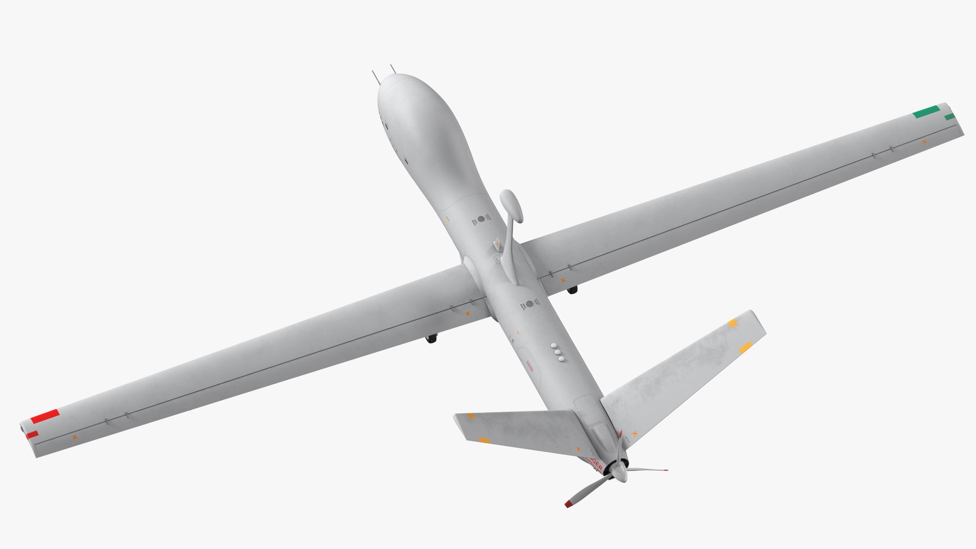 Elbit Hermes 900 UAV Rigged For Maya 3D Model - TurboSquid 2048597