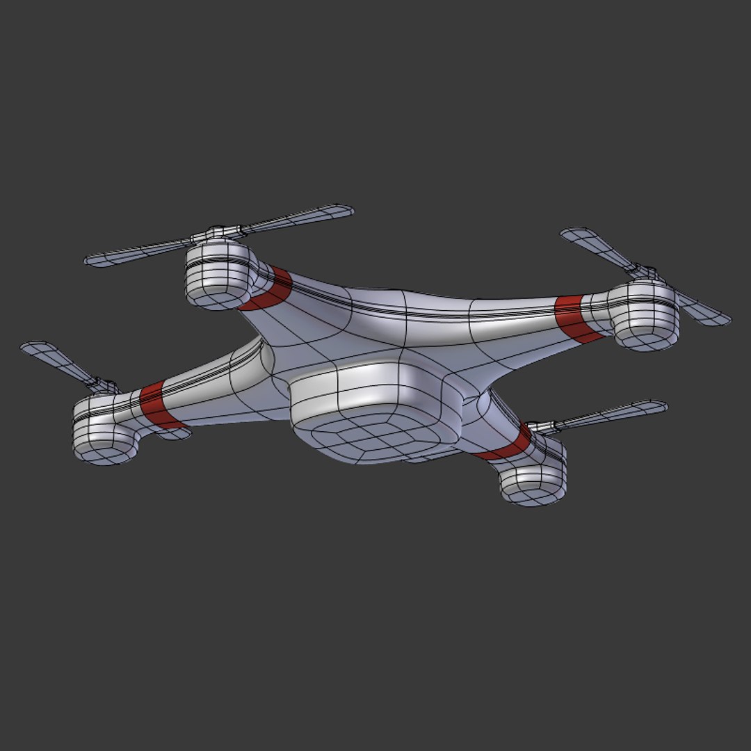 3D Quadcopter Drone Quads Model - TurboSquid 1353830