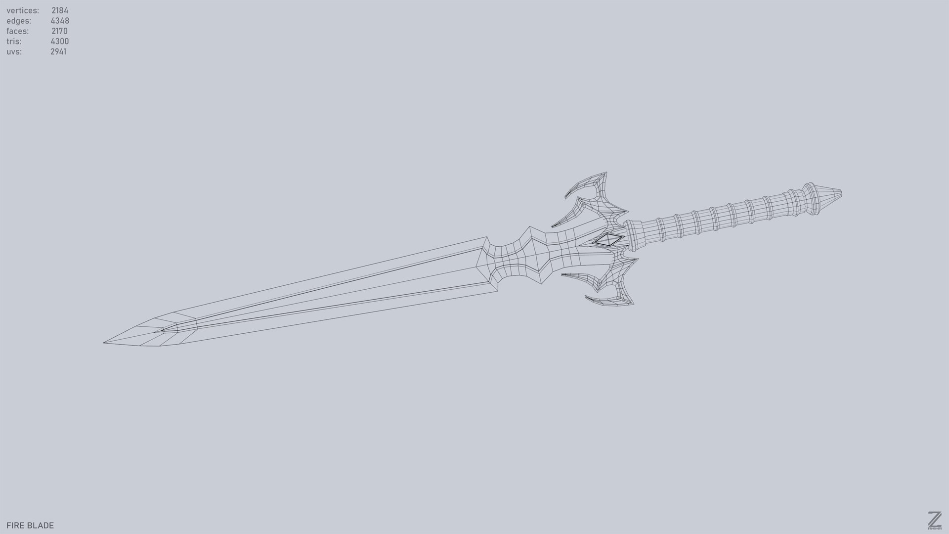 3D Fire Blade Collection Model - TurboSquid 2248658