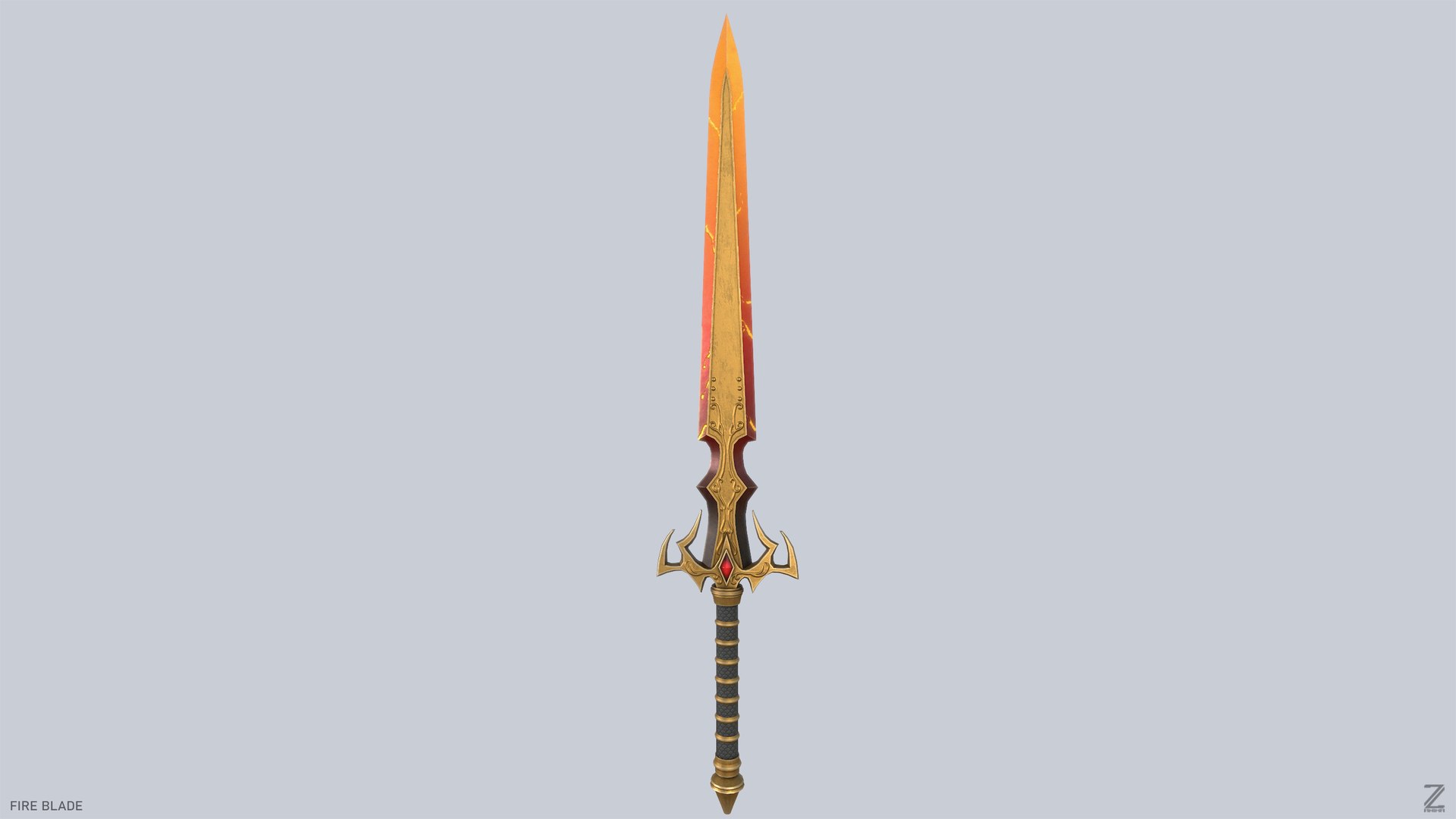 3D Fire Blade Collection Model - TurboSquid 2248658