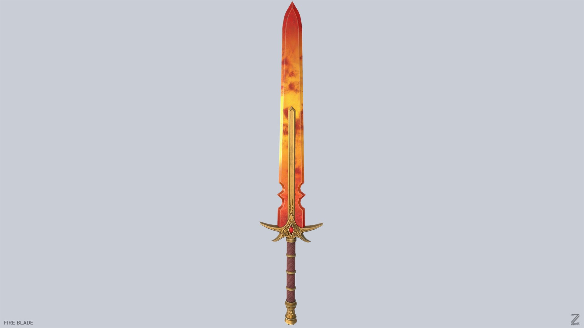 3D Fire Blade Collection Model - TurboSquid 2248658