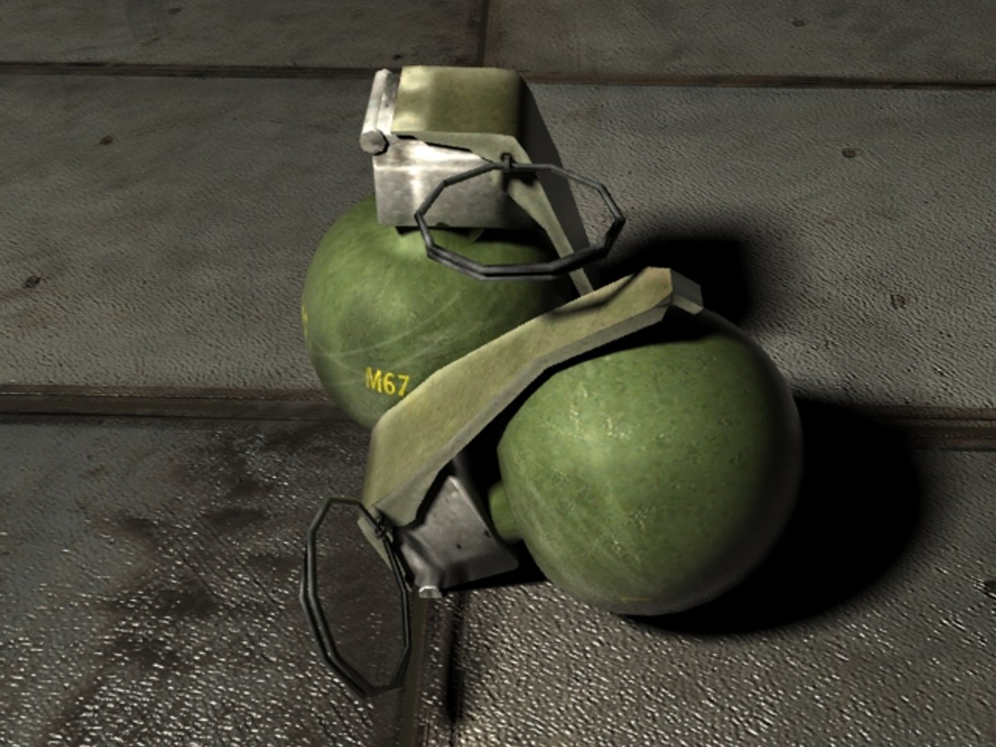 Free 3ds Mode M67 Frag Grenade