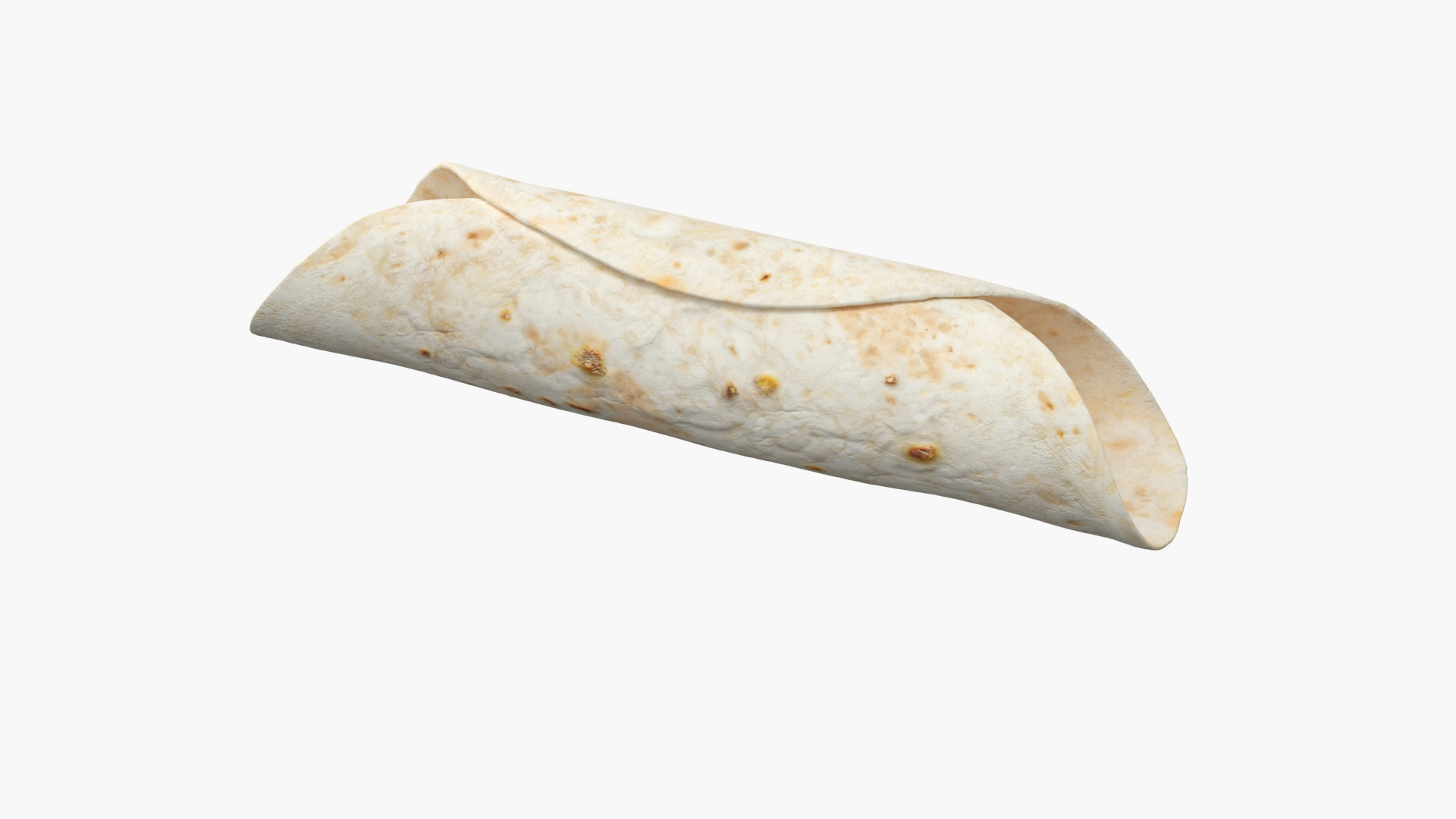 Tortilla Wrap 3D Model - TurboSquid 2374853