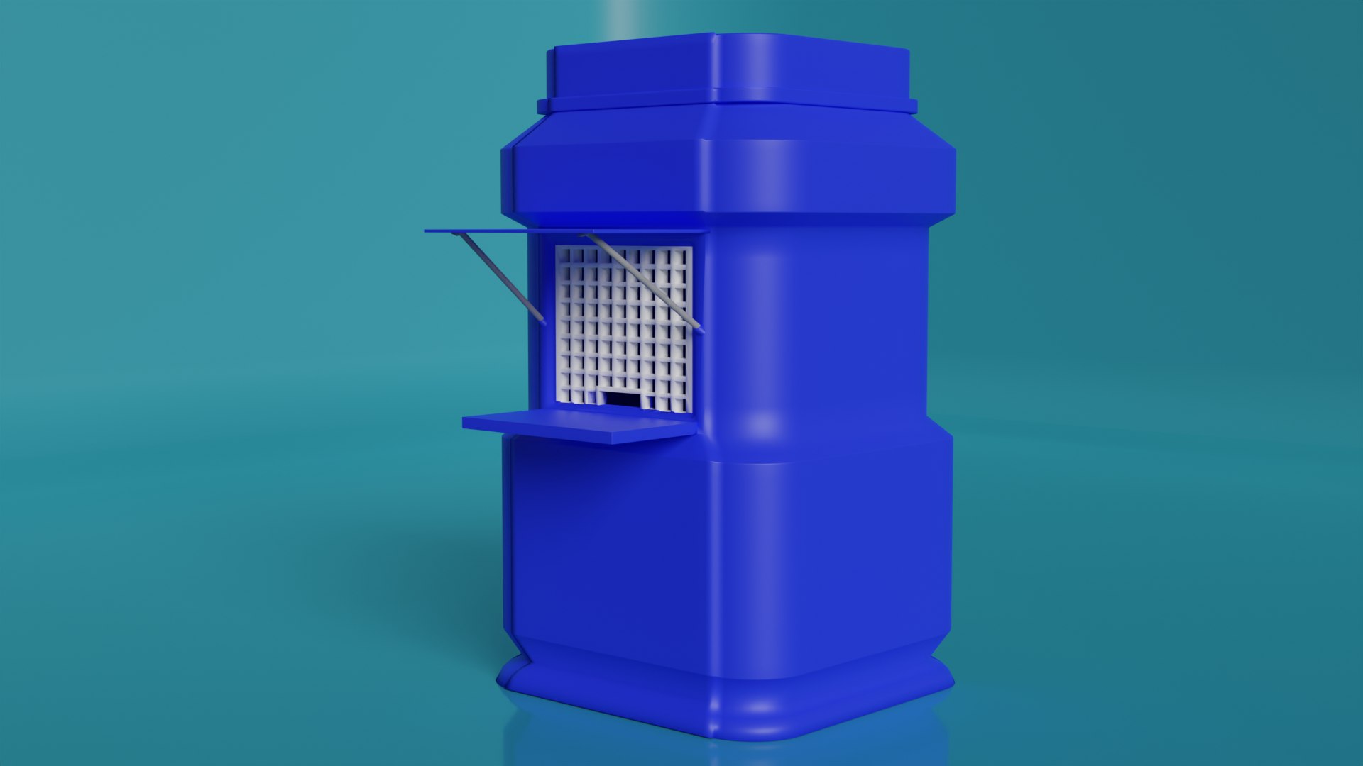 Mobile Money Booth 3D Model - TurboSquid 1817132