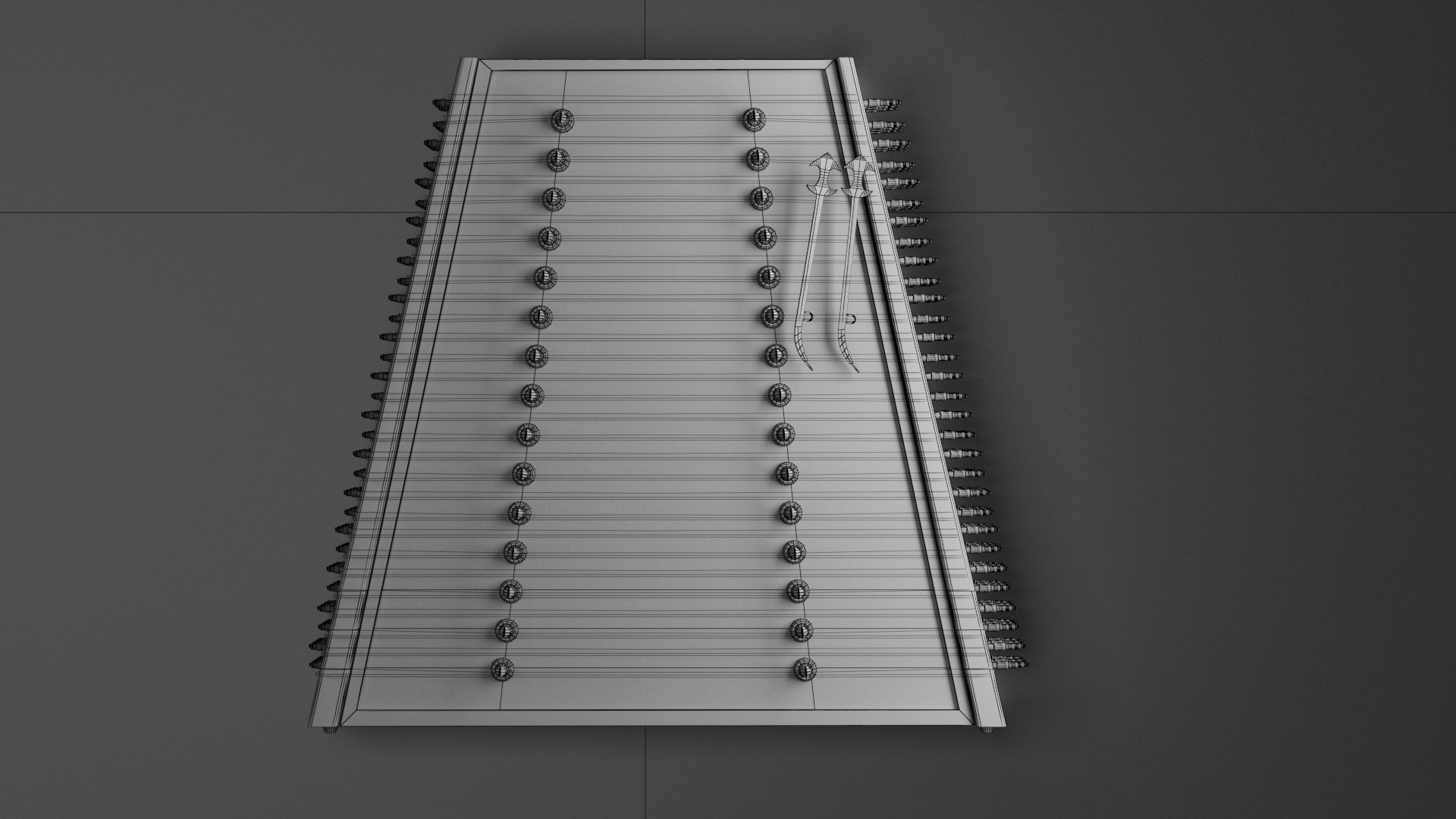 Santoor 3D Model - TurboSquid 1757316