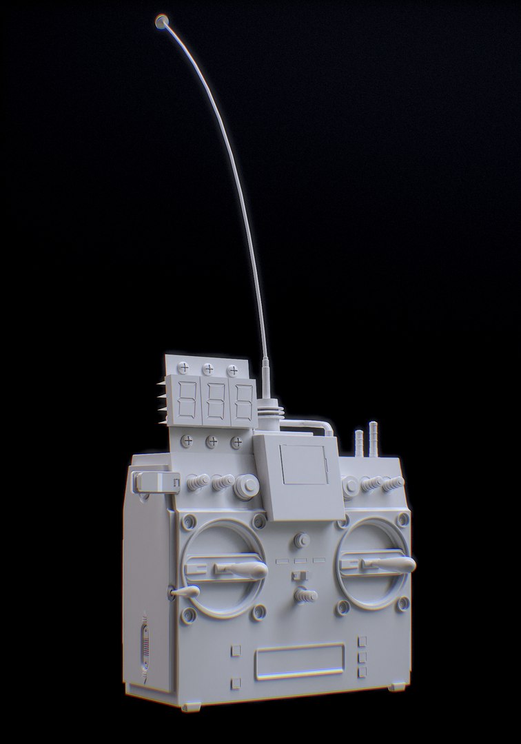 Car RC Controller 3D Model - TurboSquid 2265511