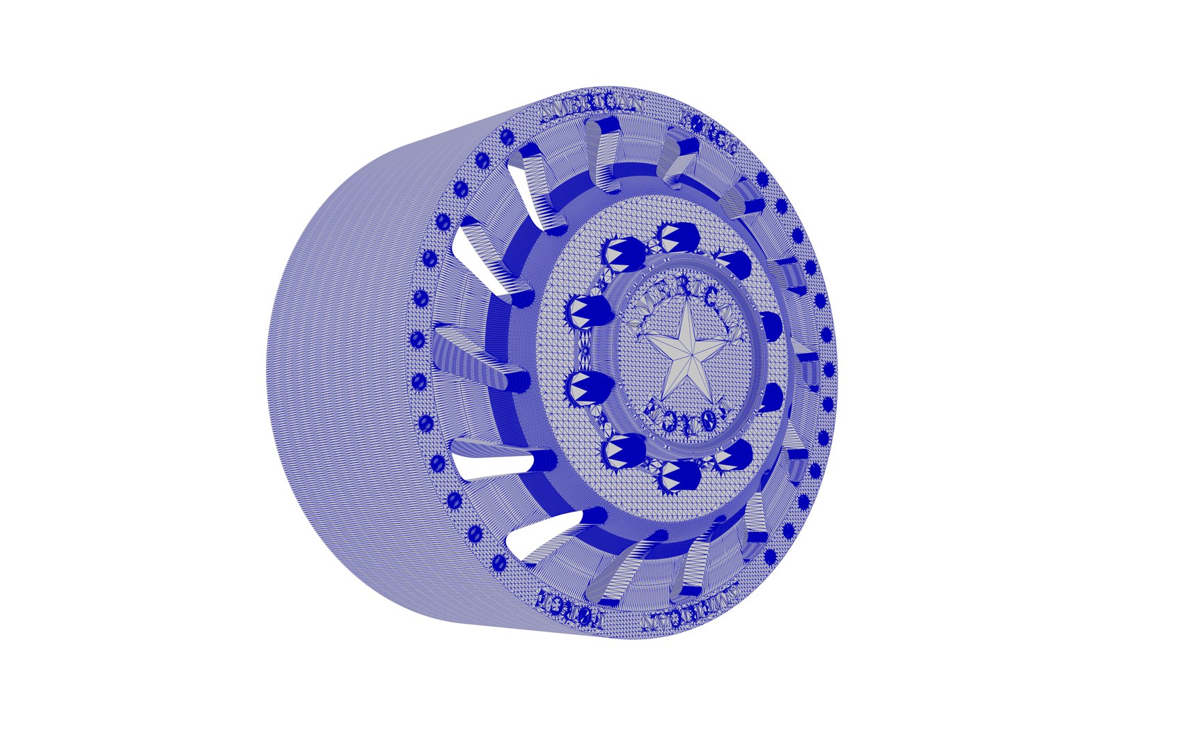 AMERICAN FORCE G11 REWIND DRW WHEEL 3D model - TurboSquid 2145452