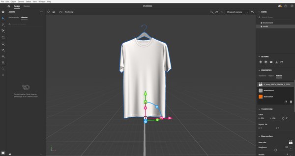3D Hanging Tee Design - TurboSquid 1956303