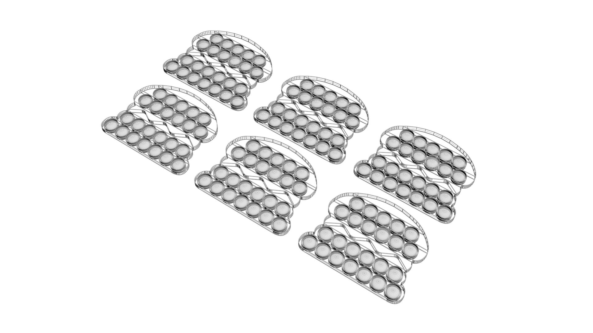 3D Burger Pop It Fidget Toys Set - TurboSquid 1792584