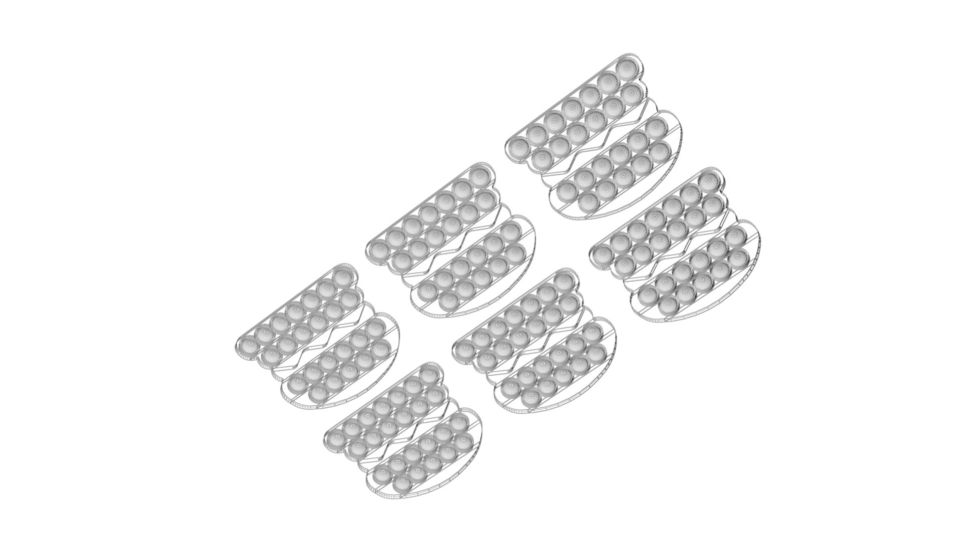 3D Burger Pop It Fidget Toys Set - TurboSquid 1792584