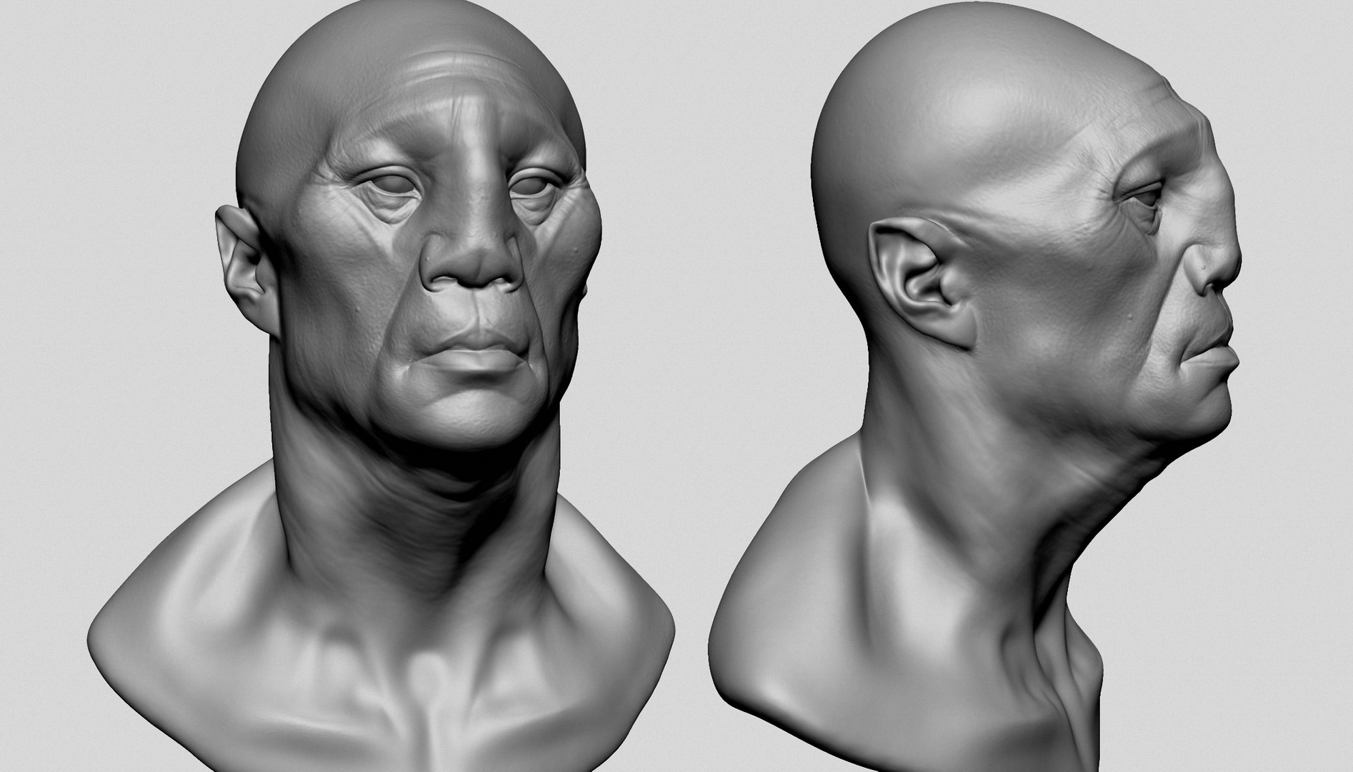 3D Model Creature Head T1 - TurboSquid 2209911