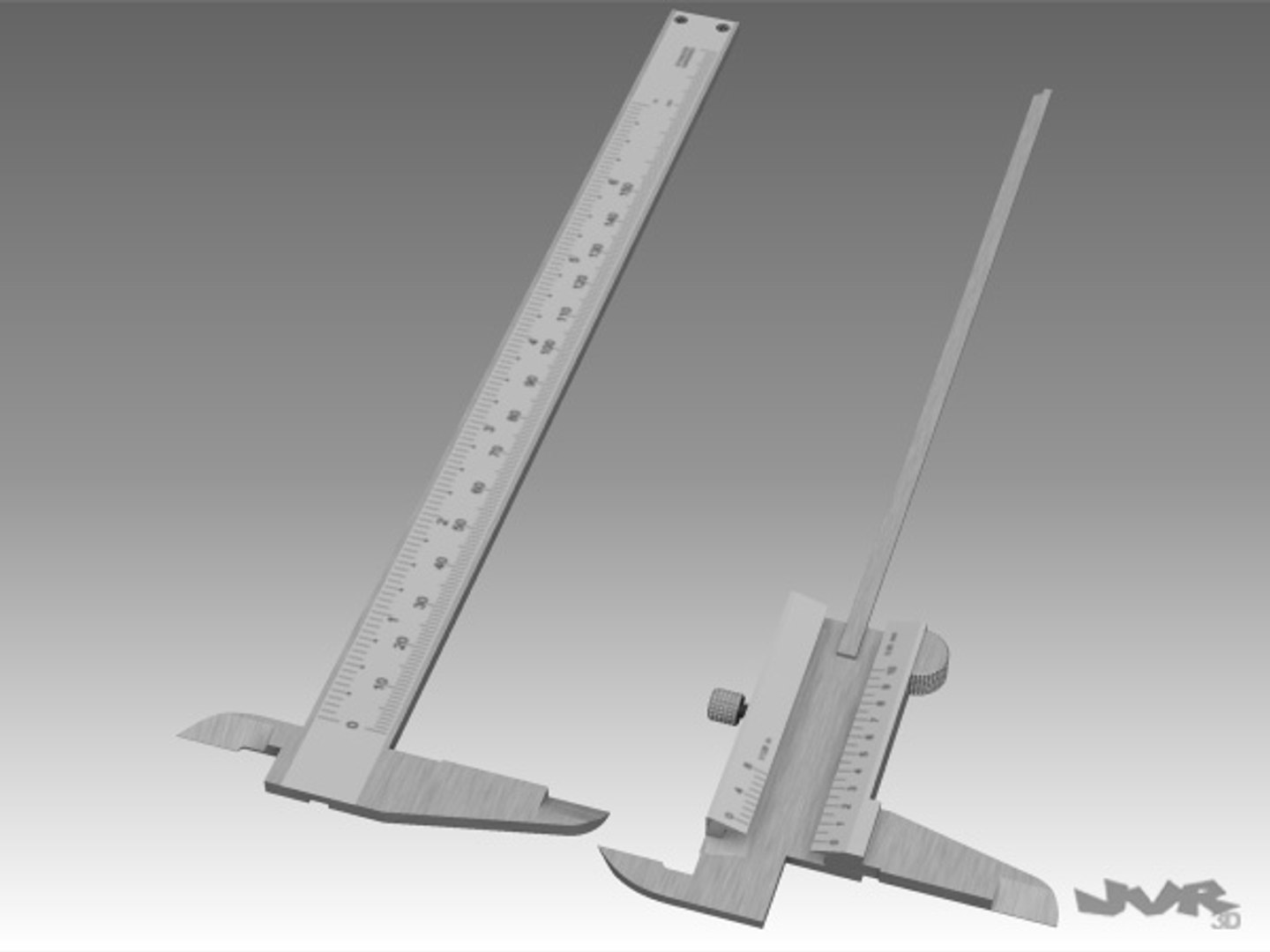 Vernier Caliper 3d Model