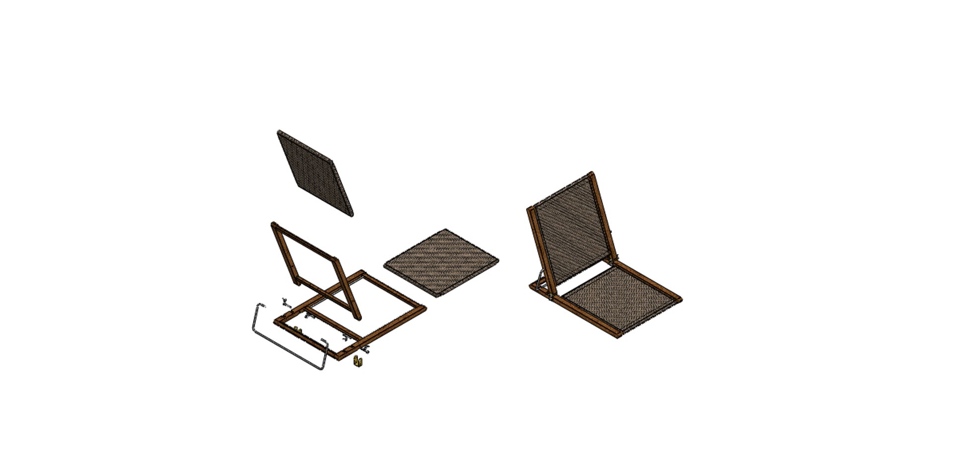 Solidworks Chair Furniture Assembly 3d 3ds