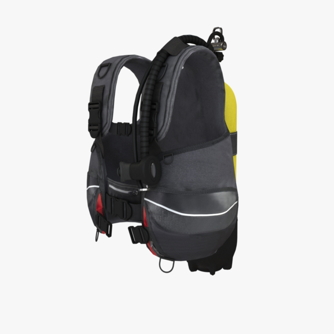 3d Scuba Bcd Model
