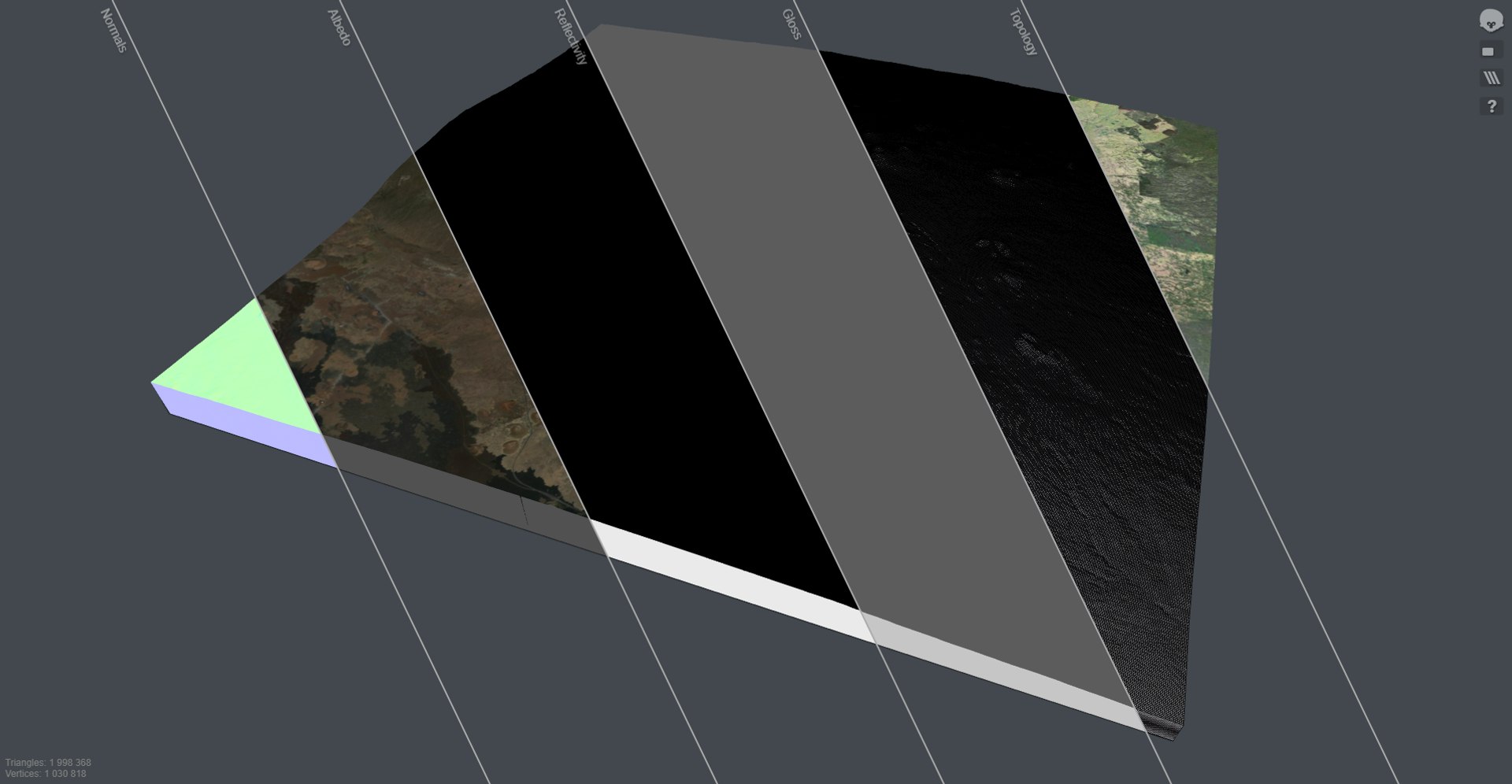 Mountain Landscape Mauna Kea Forest Reserve Hawaii 3D Model ...