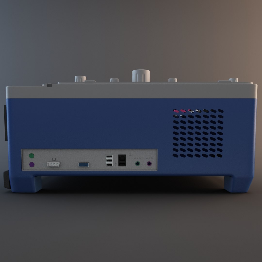 3d Model Lecroy Waverunner Oscilloscope