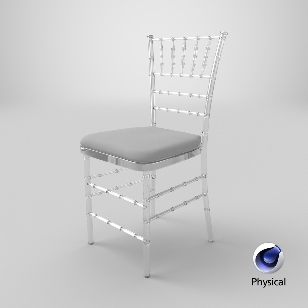 3D Event Chiavari Chairs Clear - TurboSquid 1974793