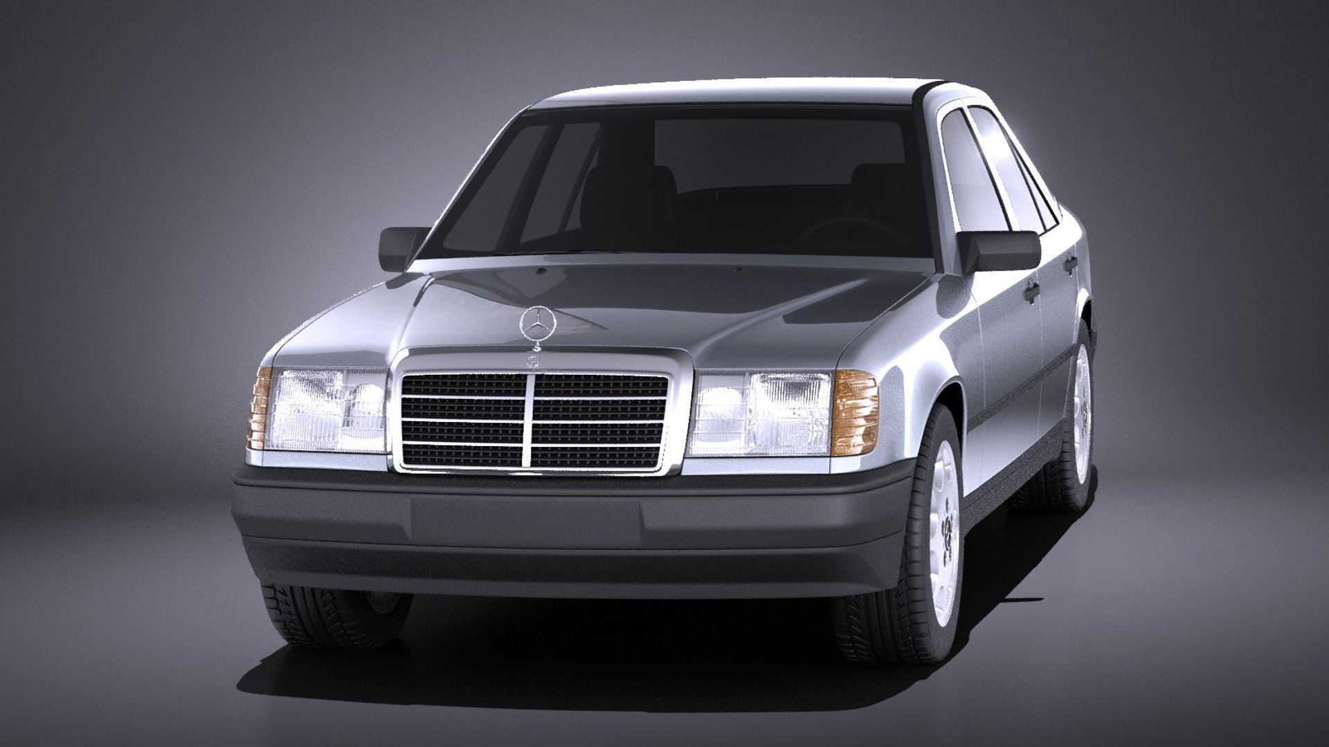3D Mercedes W124 E - TurboSquid 1150848