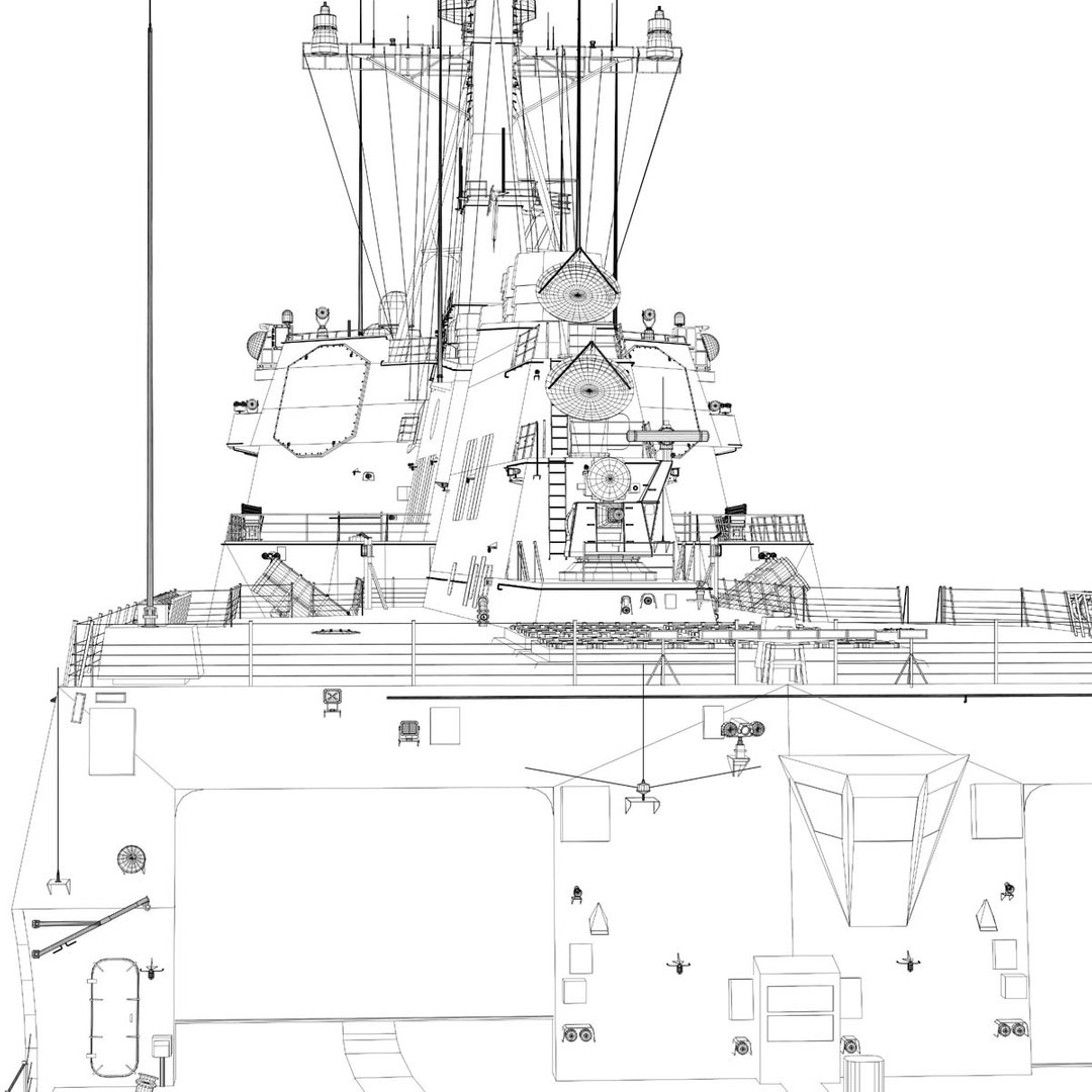 3d Korea Kdx-iii Destroyer Model