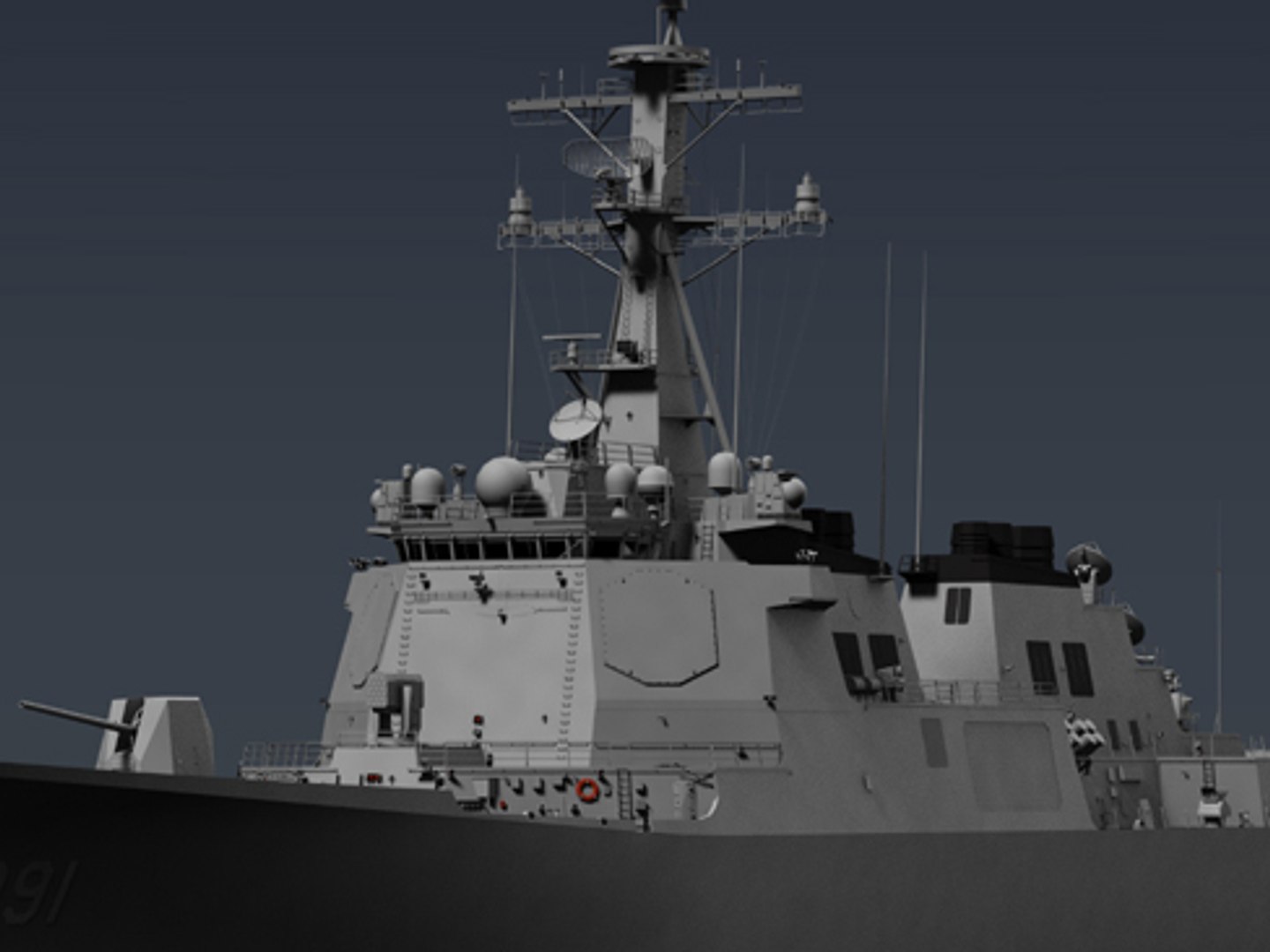 3d Korea Kdx-iii Destroyer Model