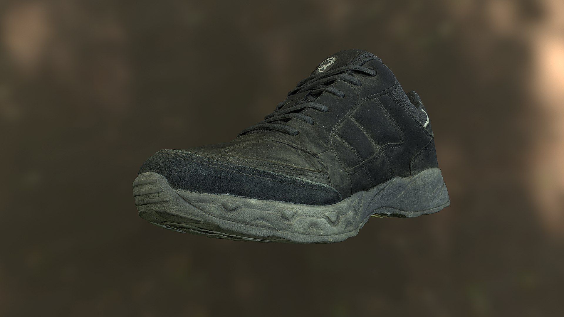 Worn sneaker shoe 3D model - TurboSquid 1276315