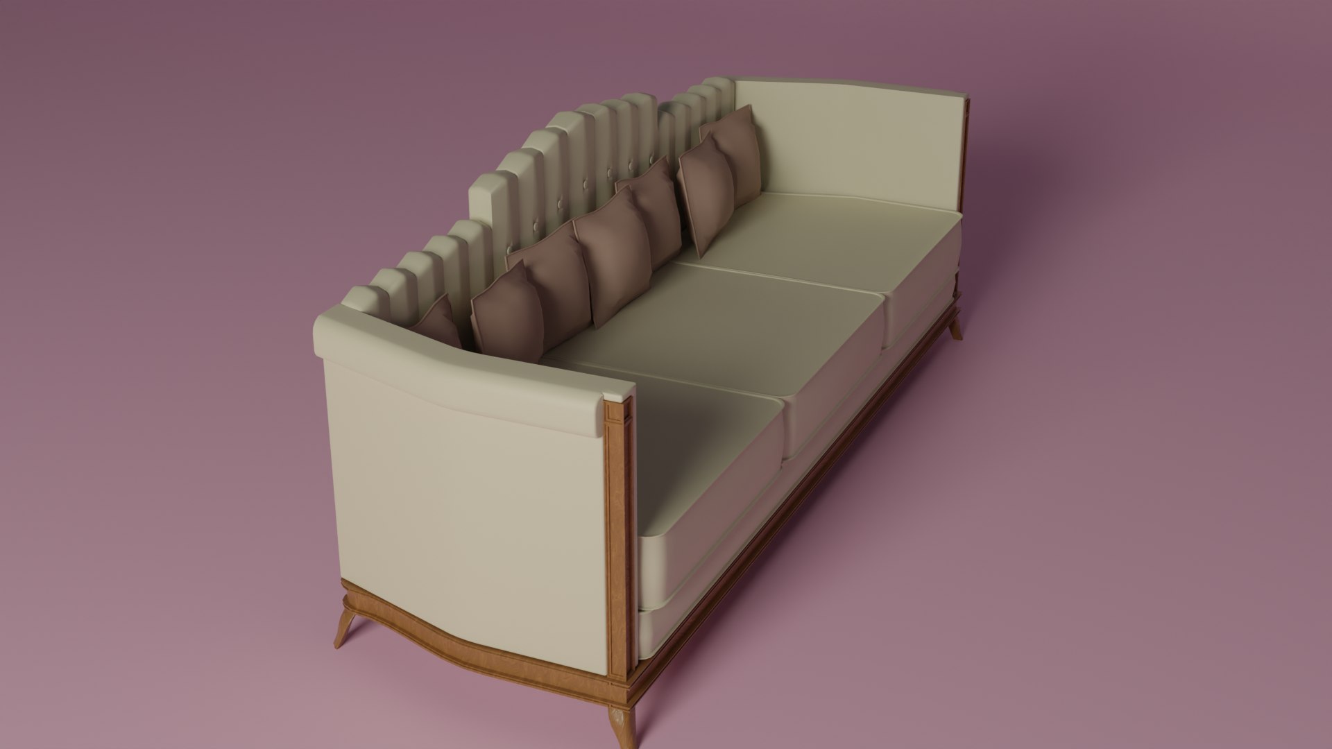 3D Fancy Sofa Model - TurboSquid 2005617