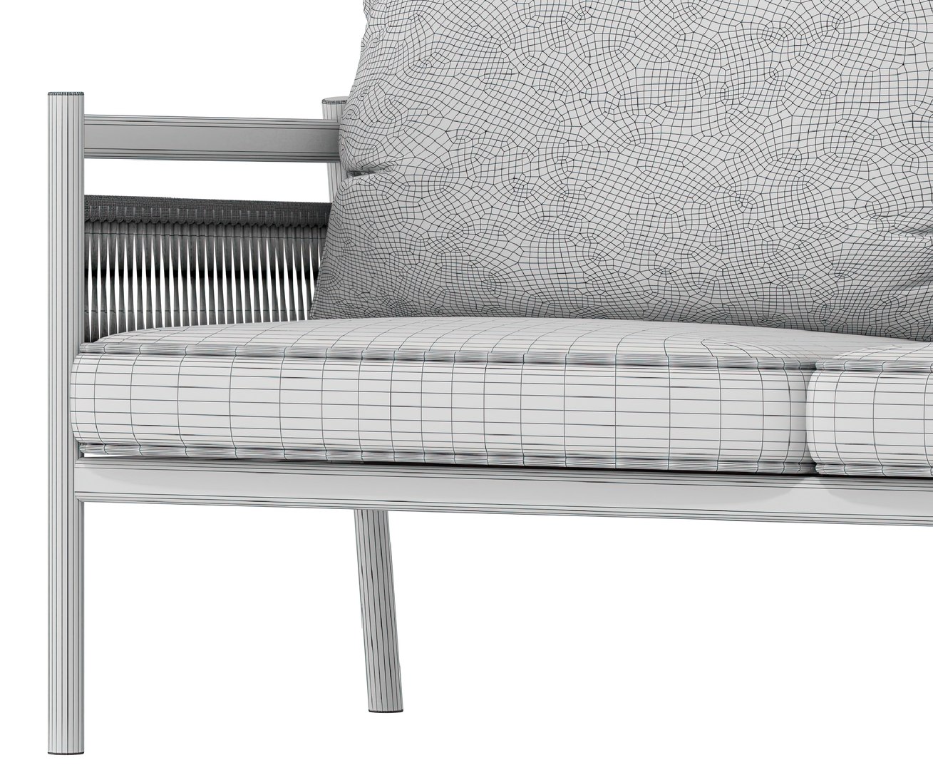 3D Model Sette Garden Duor Sofa - TurboSquid 2048136