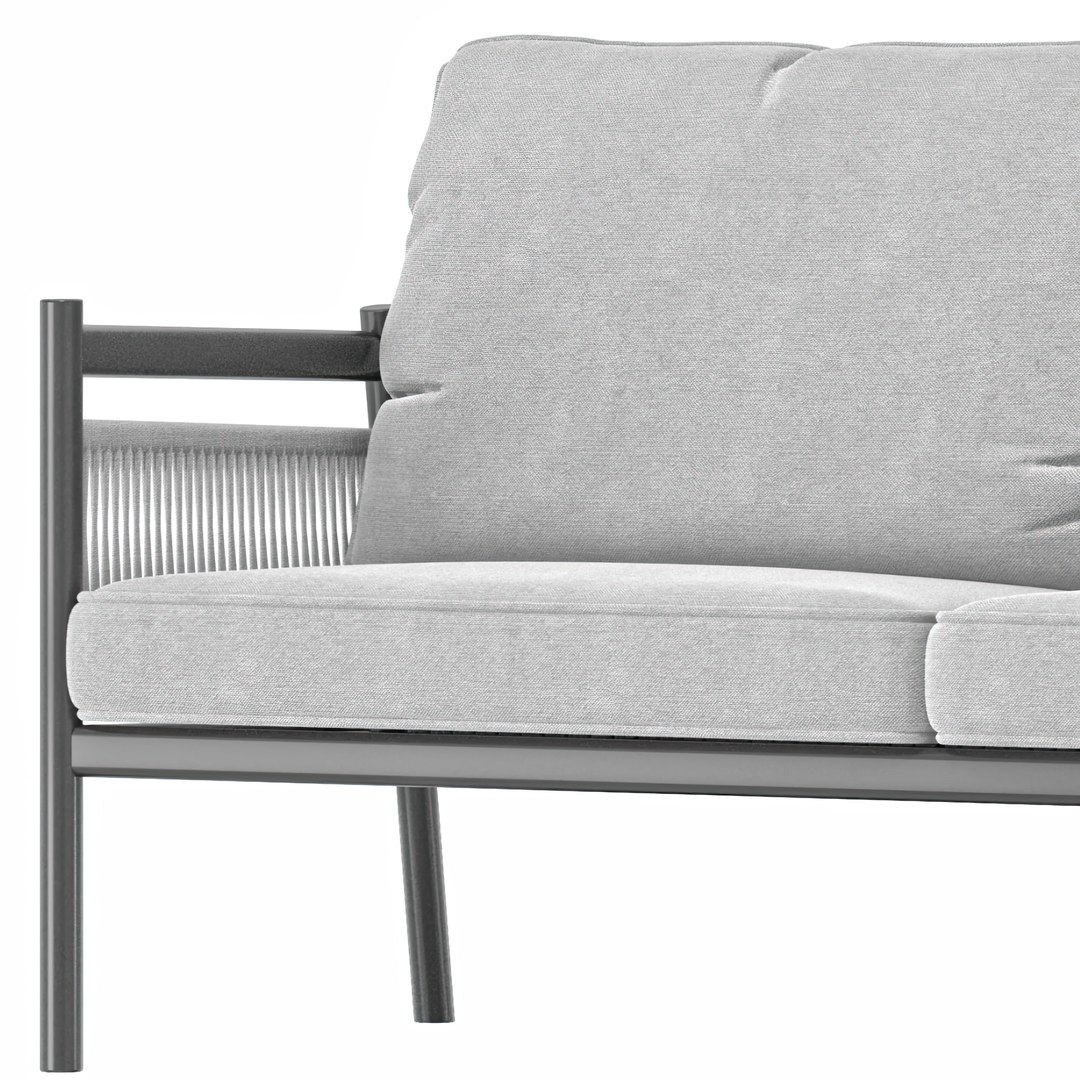 3D Model Sette Garden Duor Sofa - TurboSquid 2048136