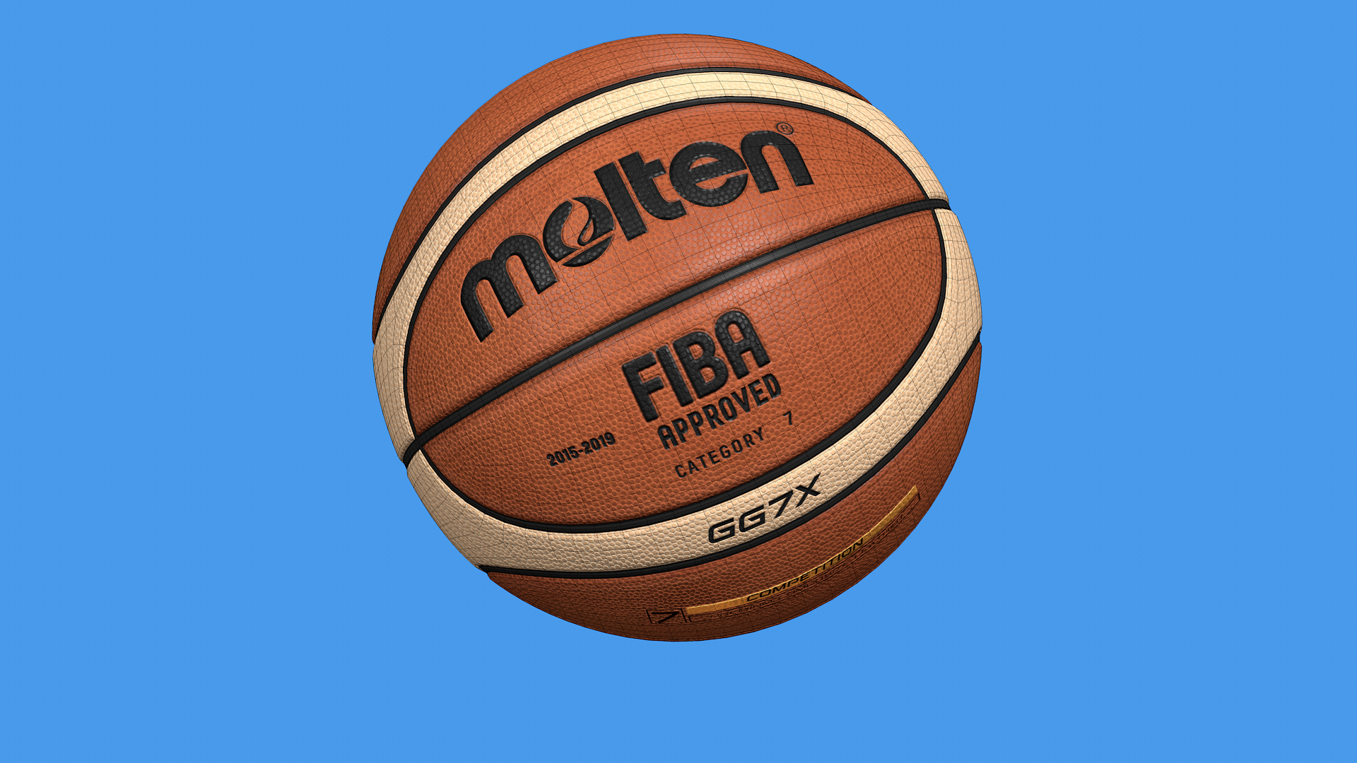 3D Realistic Basketball Molten Ball 8K - TurboSquid 2030444