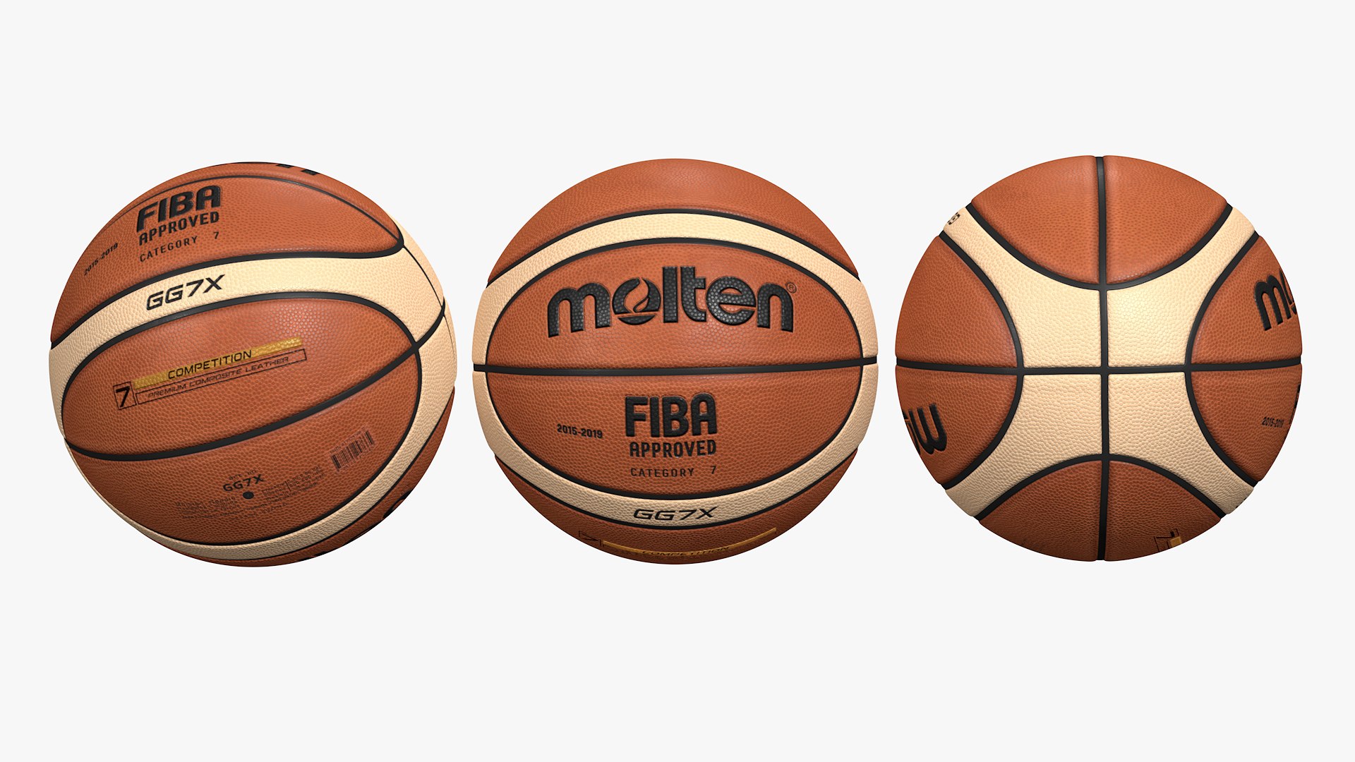 3D Realistic Basketball Molten Ball 8K - TurboSquid 2030444