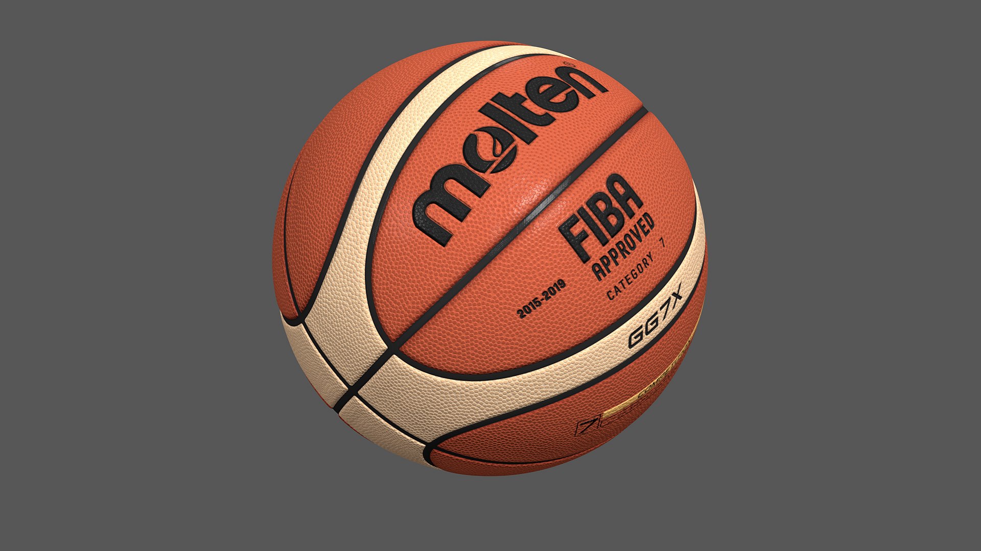 3D Realistic Basketball Molten Ball 8K - TurboSquid 2030444