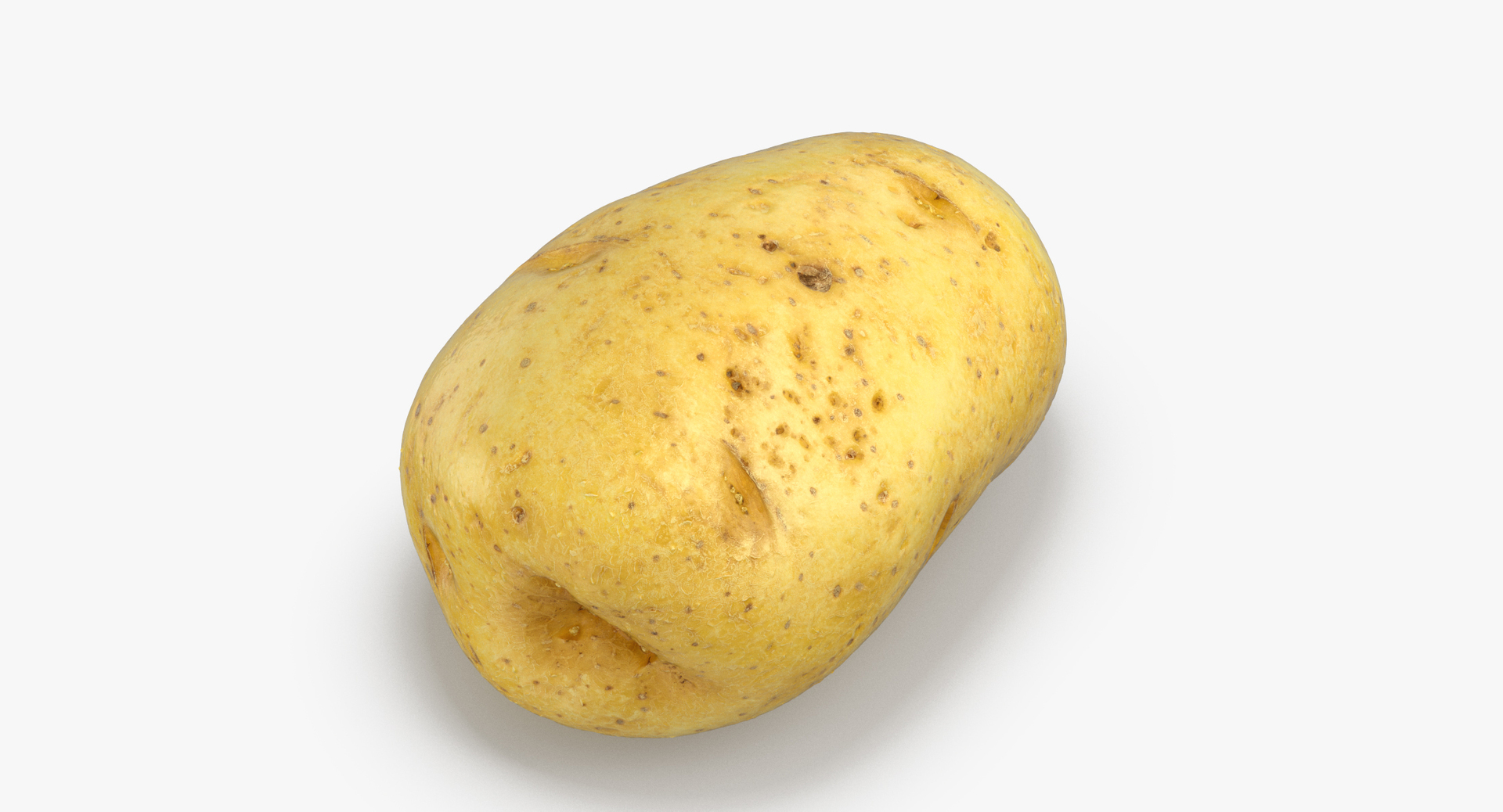 3D clean potatoes 03 model - TurboSquid 1460645