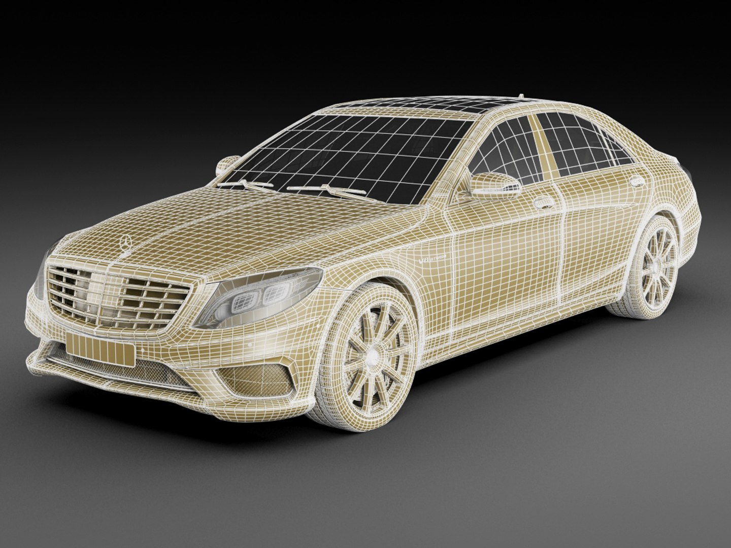 3d mercedes s s63