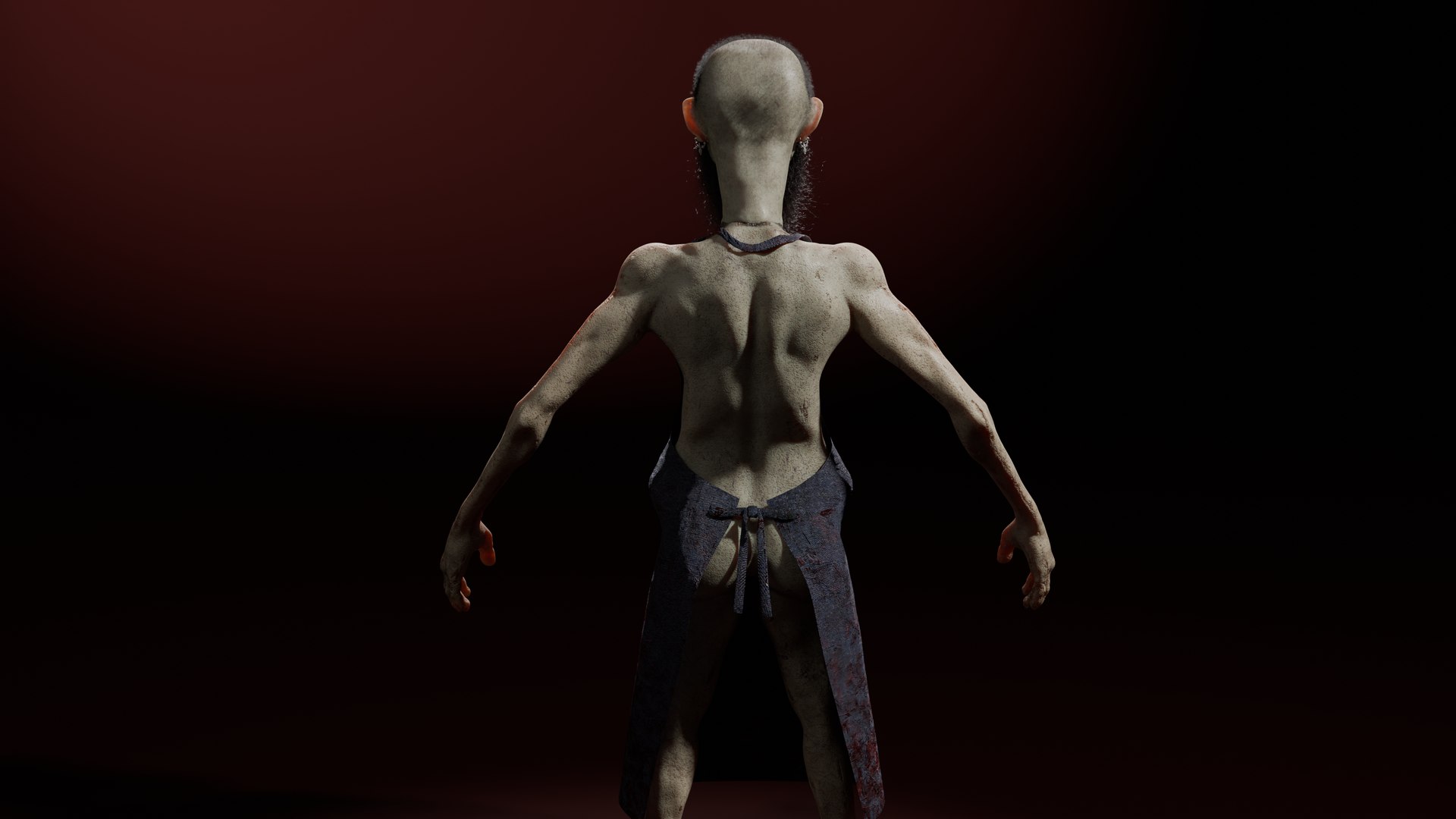 3D Dwarf Horror Character Design - TurboSquid 2324669