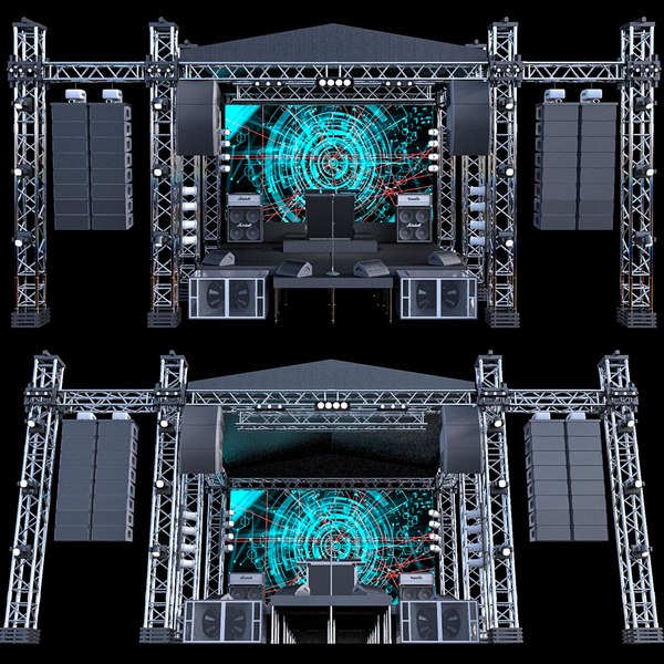 modelo 3d Mini Concierto Escenario 1 - TurboSquid 1875294