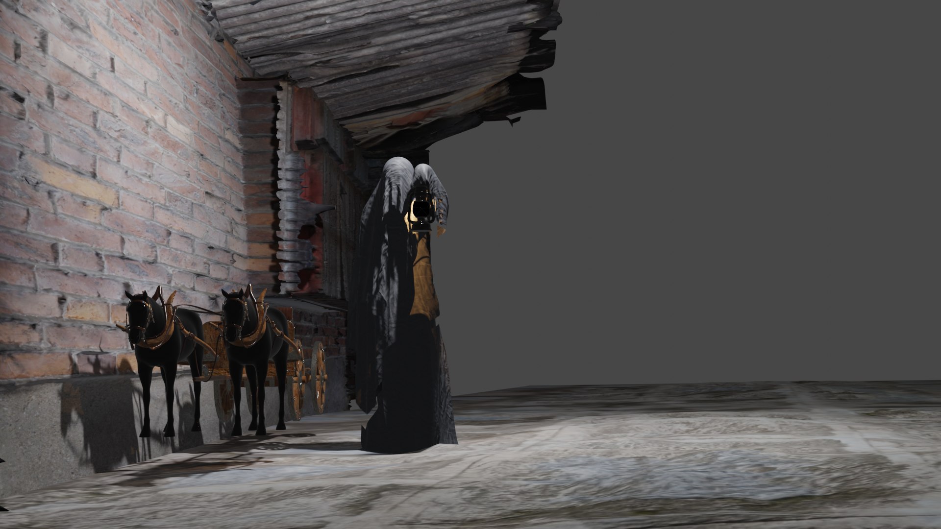 3D dark fear - TurboSquid 2159628