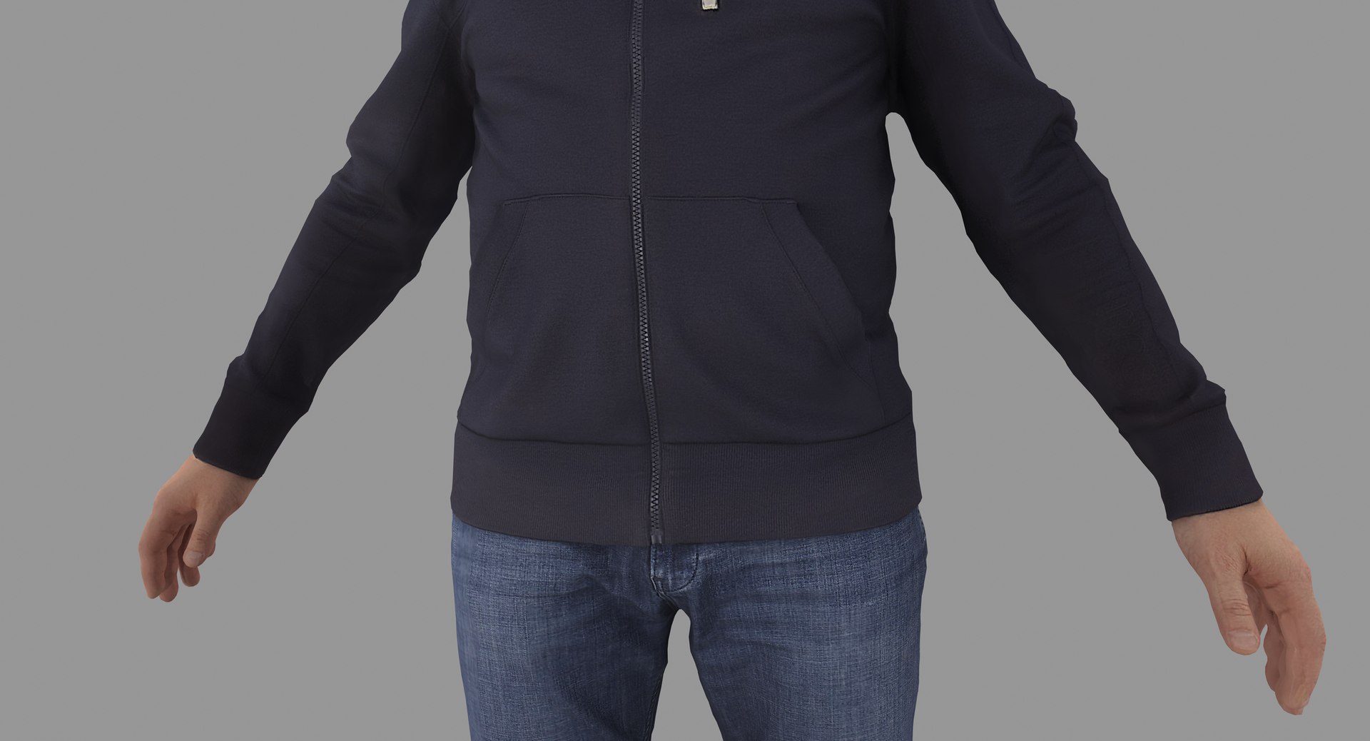 human man 3d max