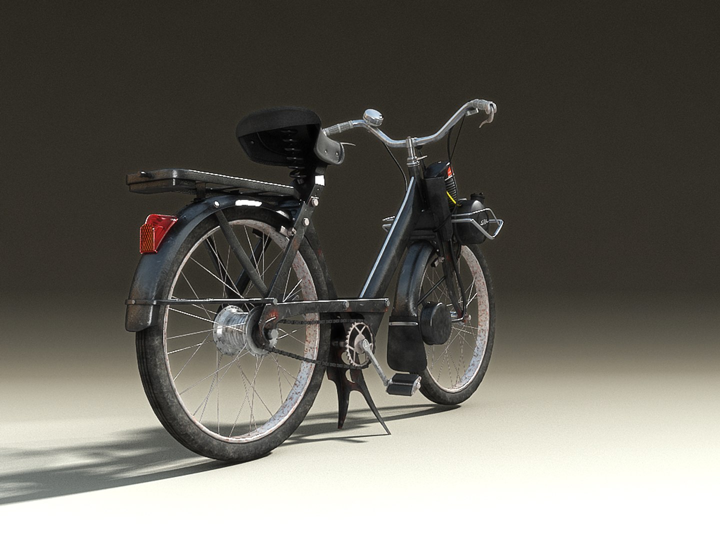 3d Model Solex Motorcycle