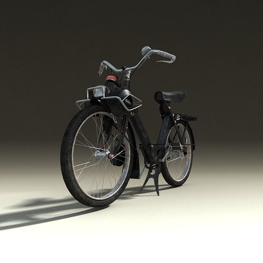 3d Model Solex Motorcycle