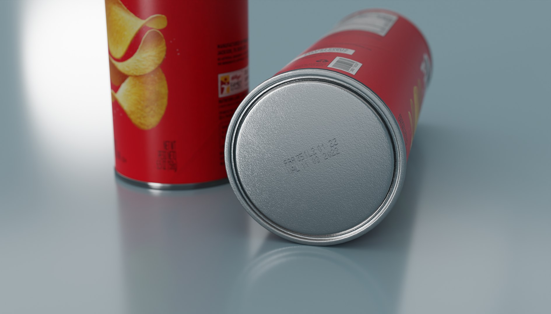 Pringles Original 3D Model - TurboSquid 1853755