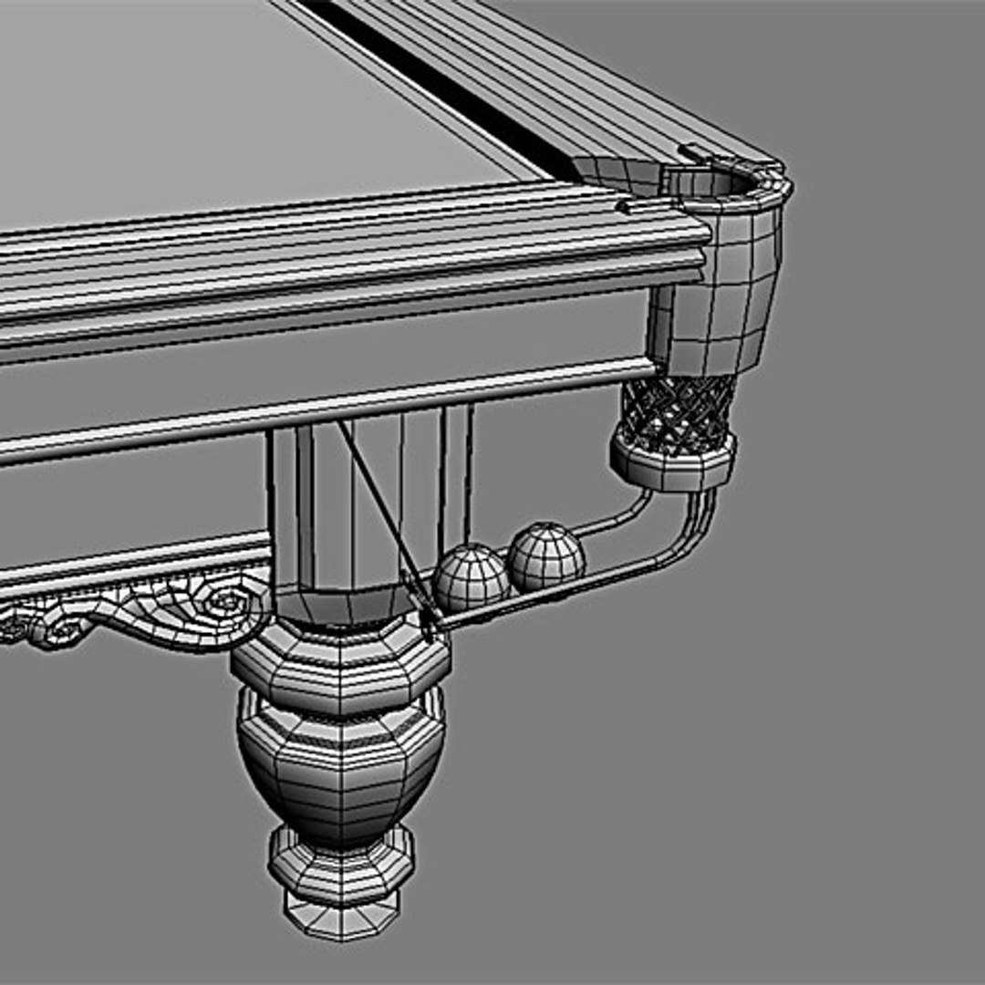 3d Model Pool Table