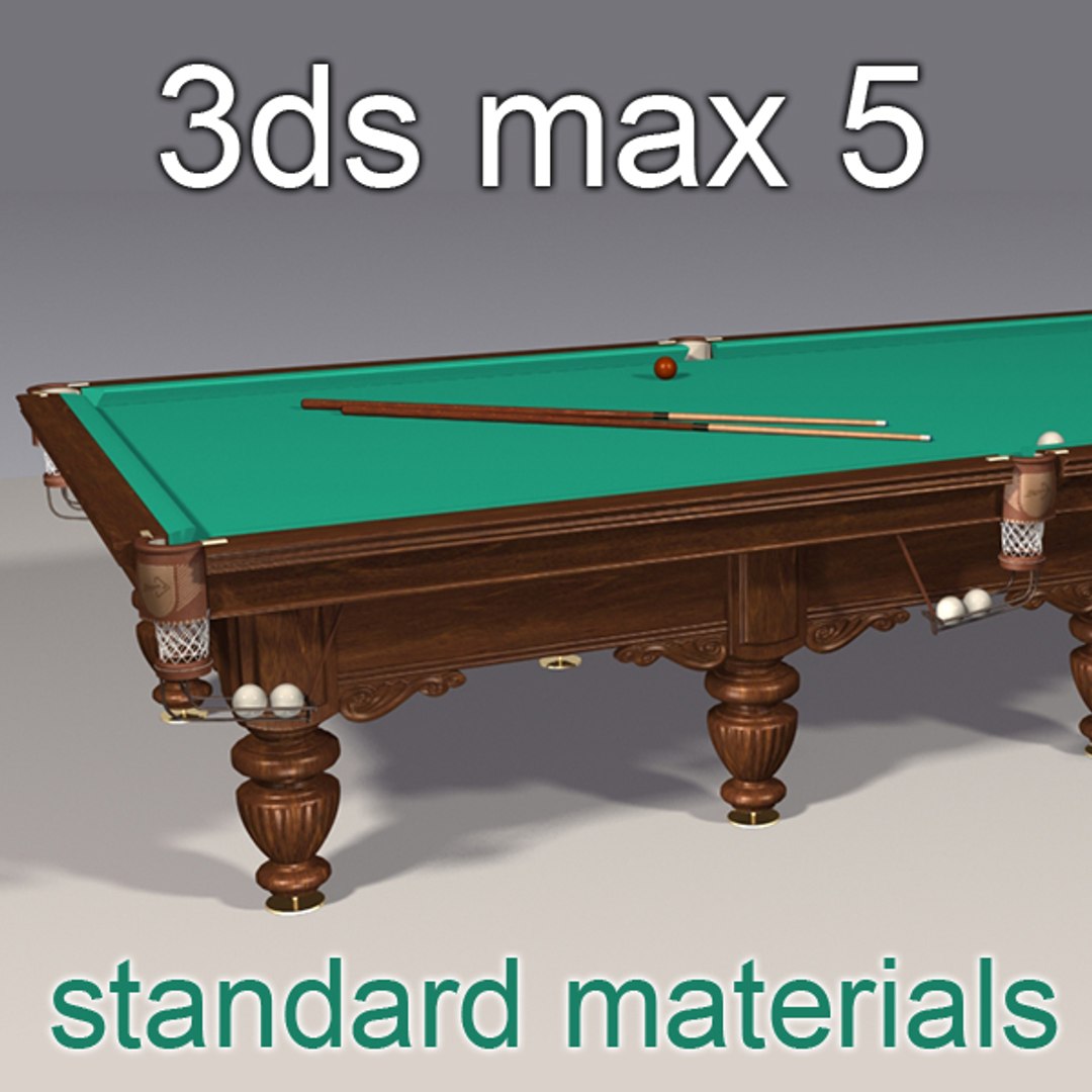 3d Model Pool Table