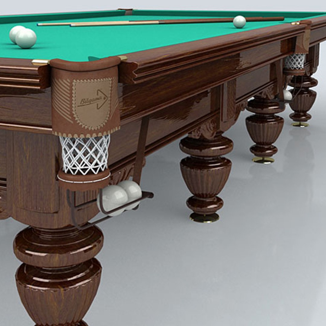 3d Model Pool Table