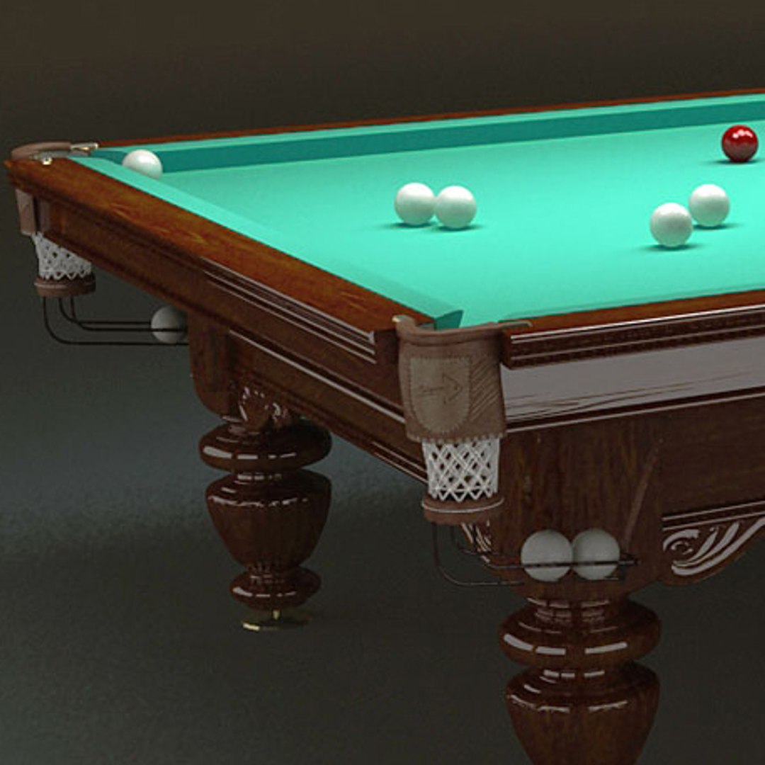 3d Model Pool Table