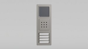 Free Intercom 3D Models for Download | TurboSquid
